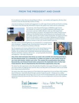 Buzzards Bay Coalition 2013 Annual Report | PDF