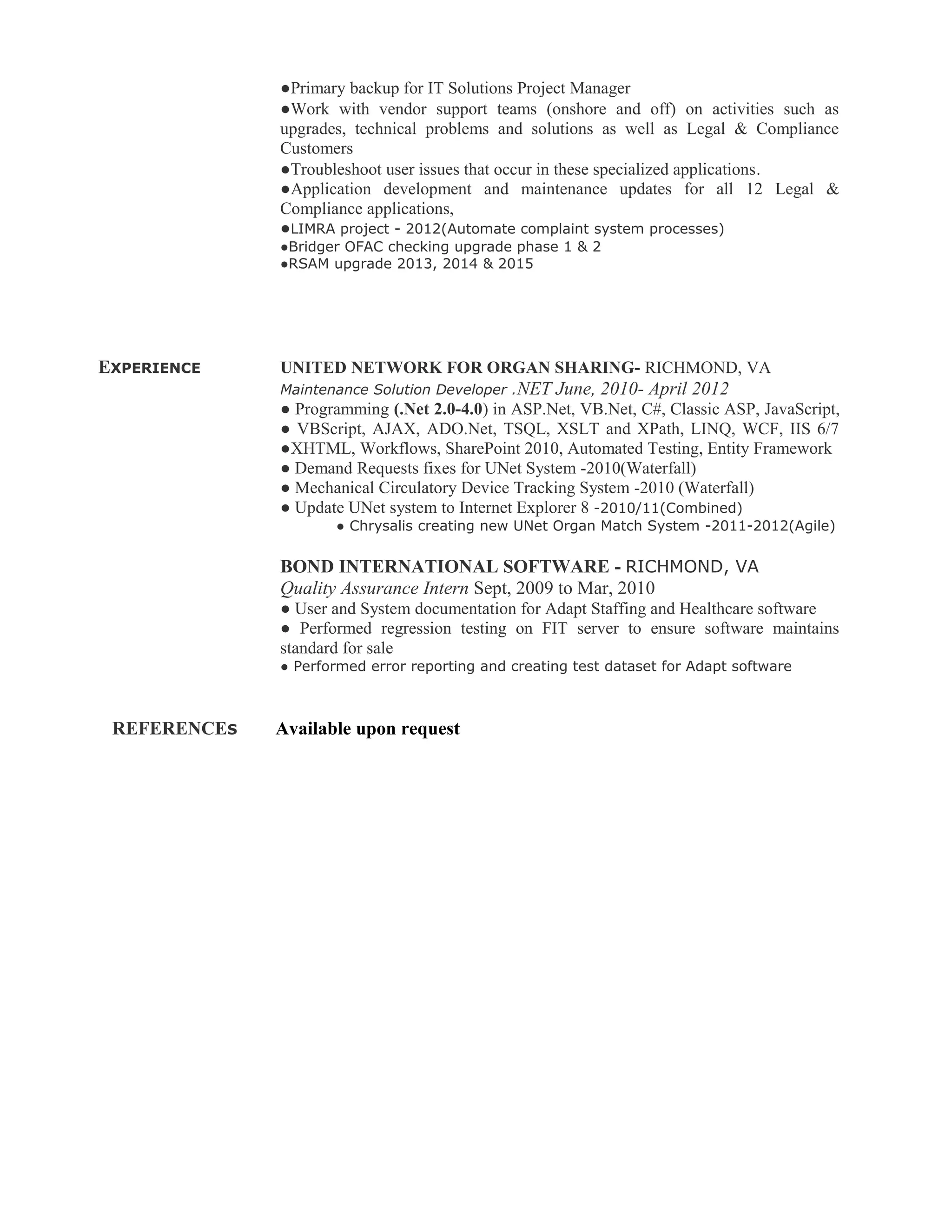 RANDY LAYERS Resume v6 | PDF