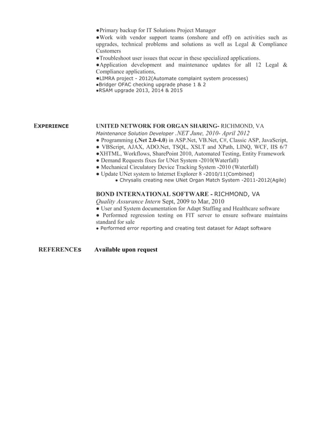 RANDY LAYERS Resume v6 | PDF