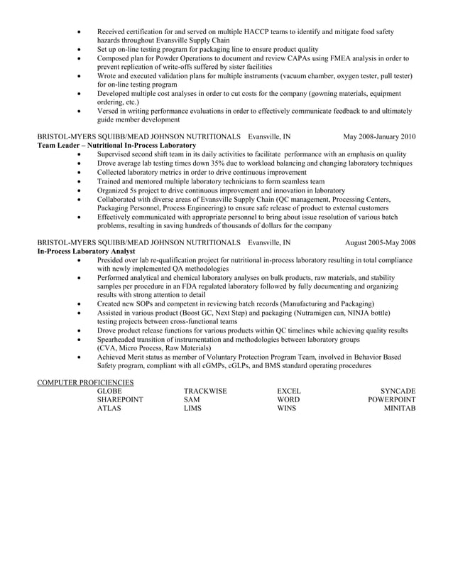 Resume for Brooks Ranard | PDF