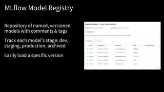 Machine Learning Data Lineage with MLflow and Delta Lake | PDF