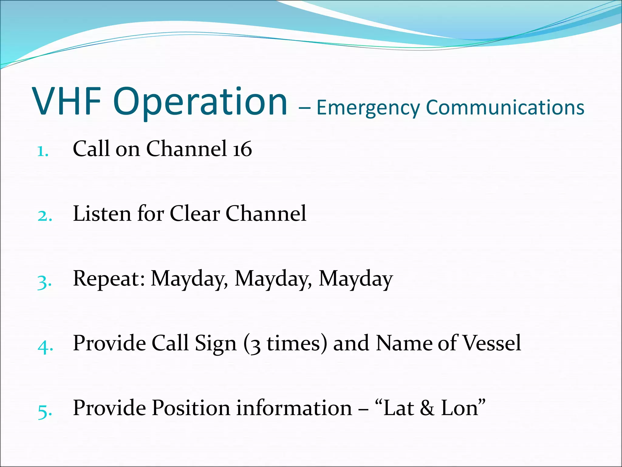 VHF Radio.ppt