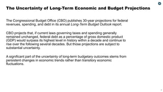 Quantifying the Uncertainty of Long-Term Economic Projections | PPT