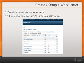 PeopleSoft WorkCenter Presentation 20150901 | PPT