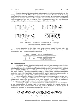 Fragmented-cuneiform-based convolutional neural network for cuneiform ...