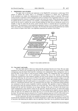 An approach for a multi-stage under-frequency based load shedding scheme for a power system ...