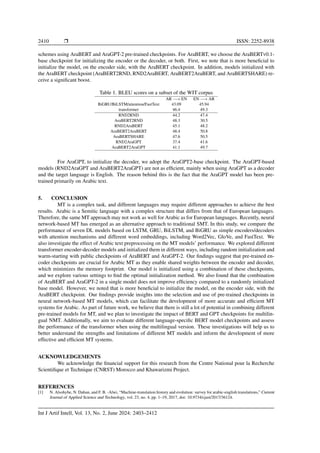 From recurrent neural network techniques to pre-trained models: emphasis on the use in Arabic ...