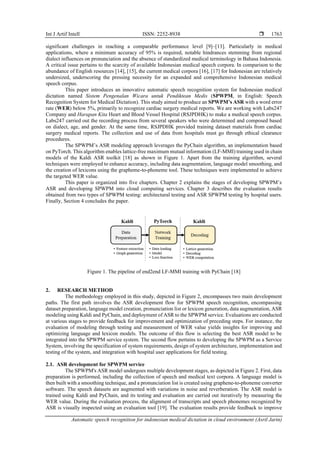 Automatic speech recognition for indonesian medical dictation in cloud environment | PDF