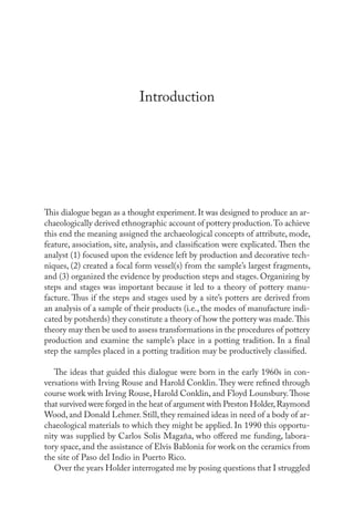 A Universal Theory Of Pottery Production Irving Rouse Attributes Modes ...