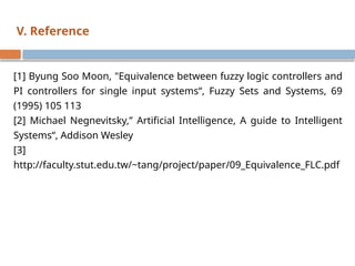 fuzzy logic controllers and PD controllers.ppt
