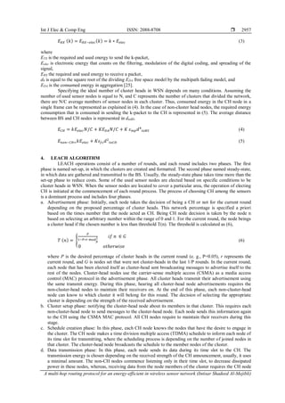 A multi-hop routing protocol for an energy-efficient in wireless sensor ...