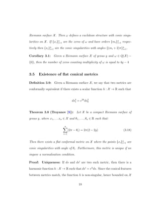 Reciprocity Law For Flat Conformal Metrics With Conical Singularities | PDF