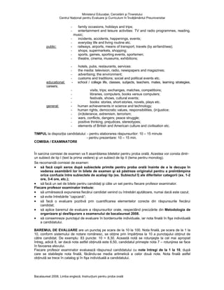 58295526 limba-engleza-proba-orala-subiecte-si-variante | PDF