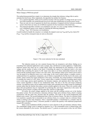Starting torque and torque ripple reduction using SVPWM based vector control of induction motor ...
