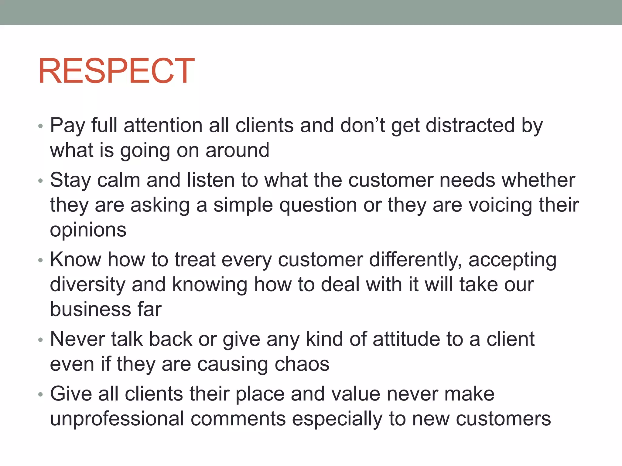 Ethics in customer relations | PPTX