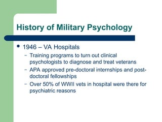 5830162.ppt military psychology for educational purpose | PPT