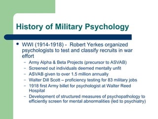 5830162.ppt military psychology for educational purpose | PPT