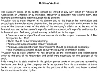 58324715 project-on-auditing | PPT