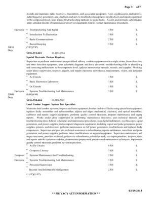 Joint Service Transcript | DOCX