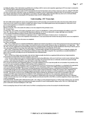 Joint Service Transcript | DOCX