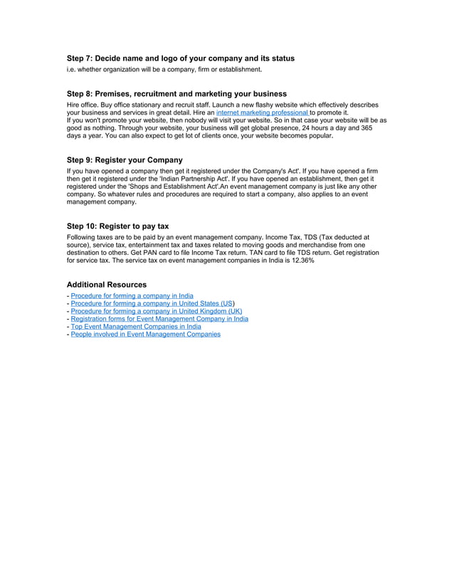 58369831 event-management-study-material | PDF