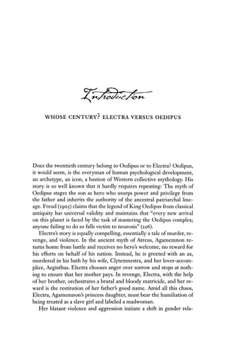 Electra After Freud Myth And Culture Jill Scott | PDF