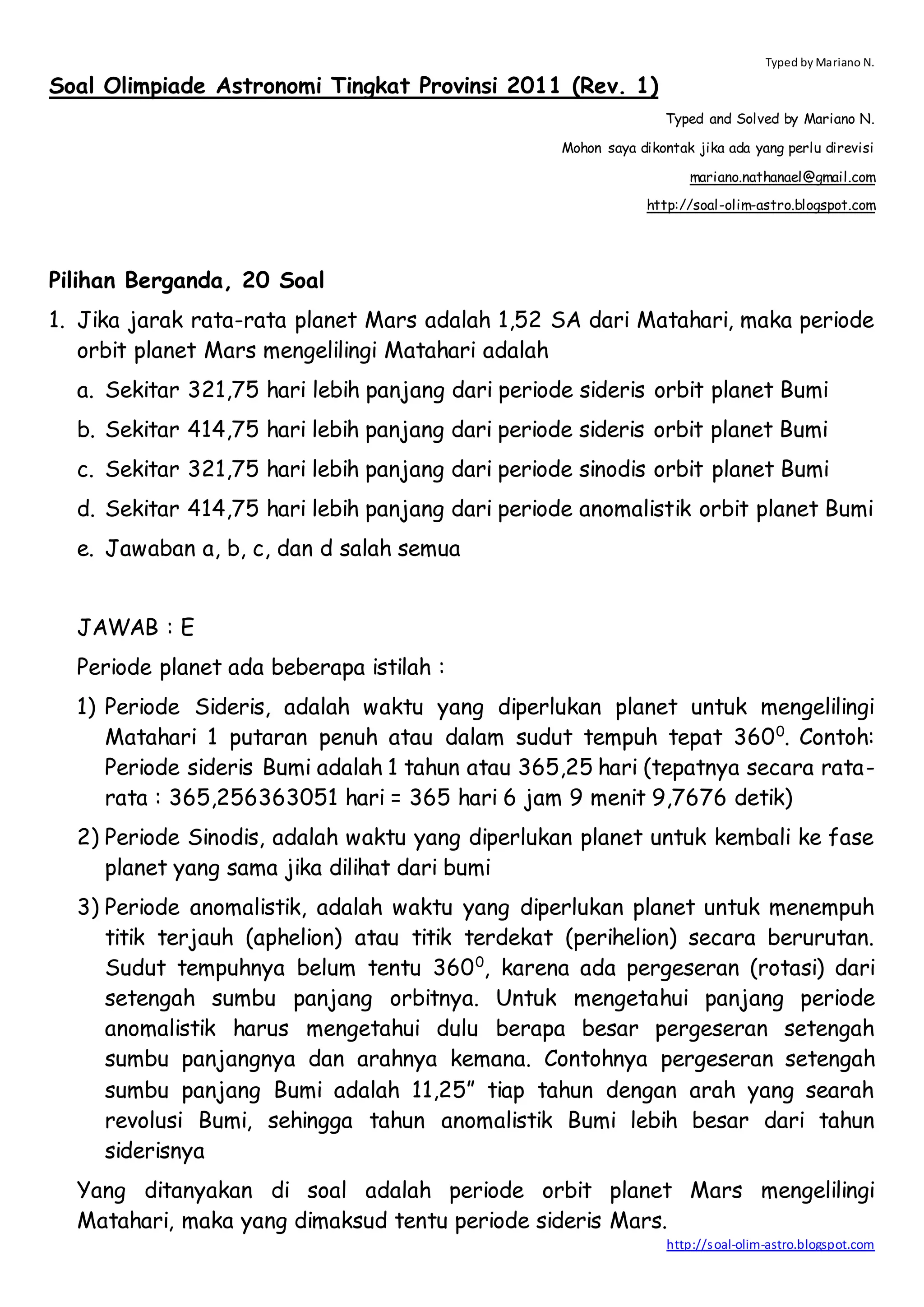 58394327 solusi-osp-astro-2011 | DOCX