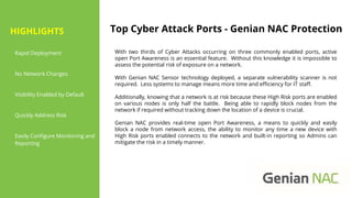 Identify and mitigate high risk port vulnerabilities | PPT