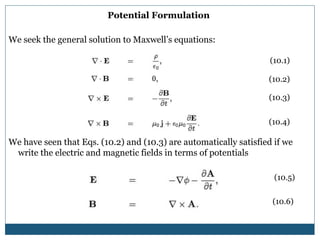 potential and fields | PPT