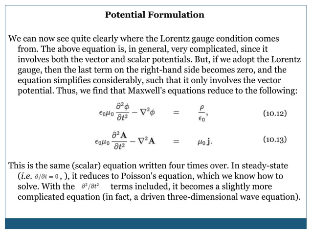 potential and fields | PPT