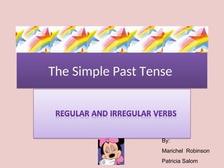 Simple past tense of verb power point presentation | PPT