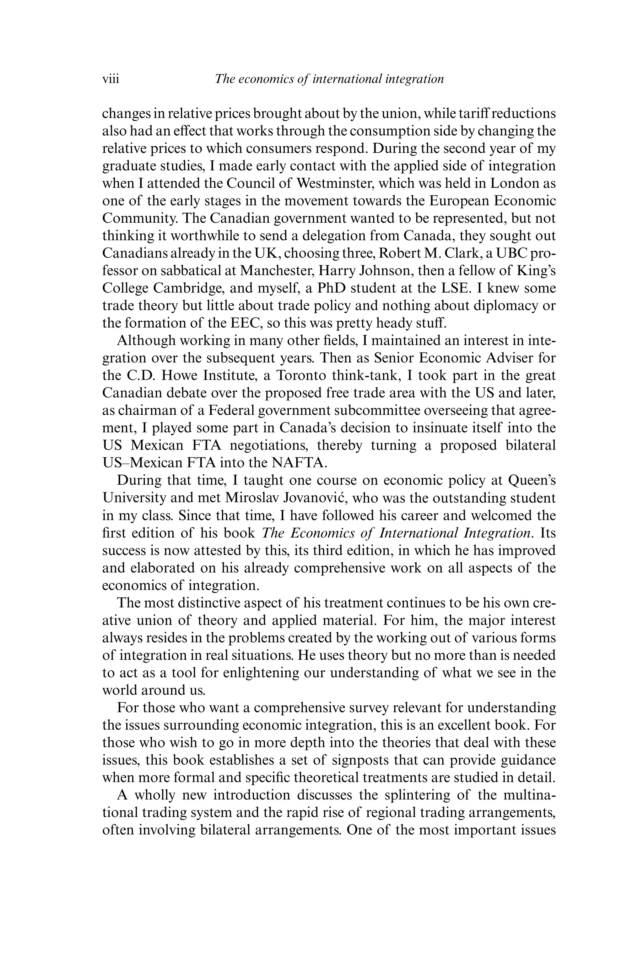 The economics of international integration Miroslav N. Jovanovic | PDF
