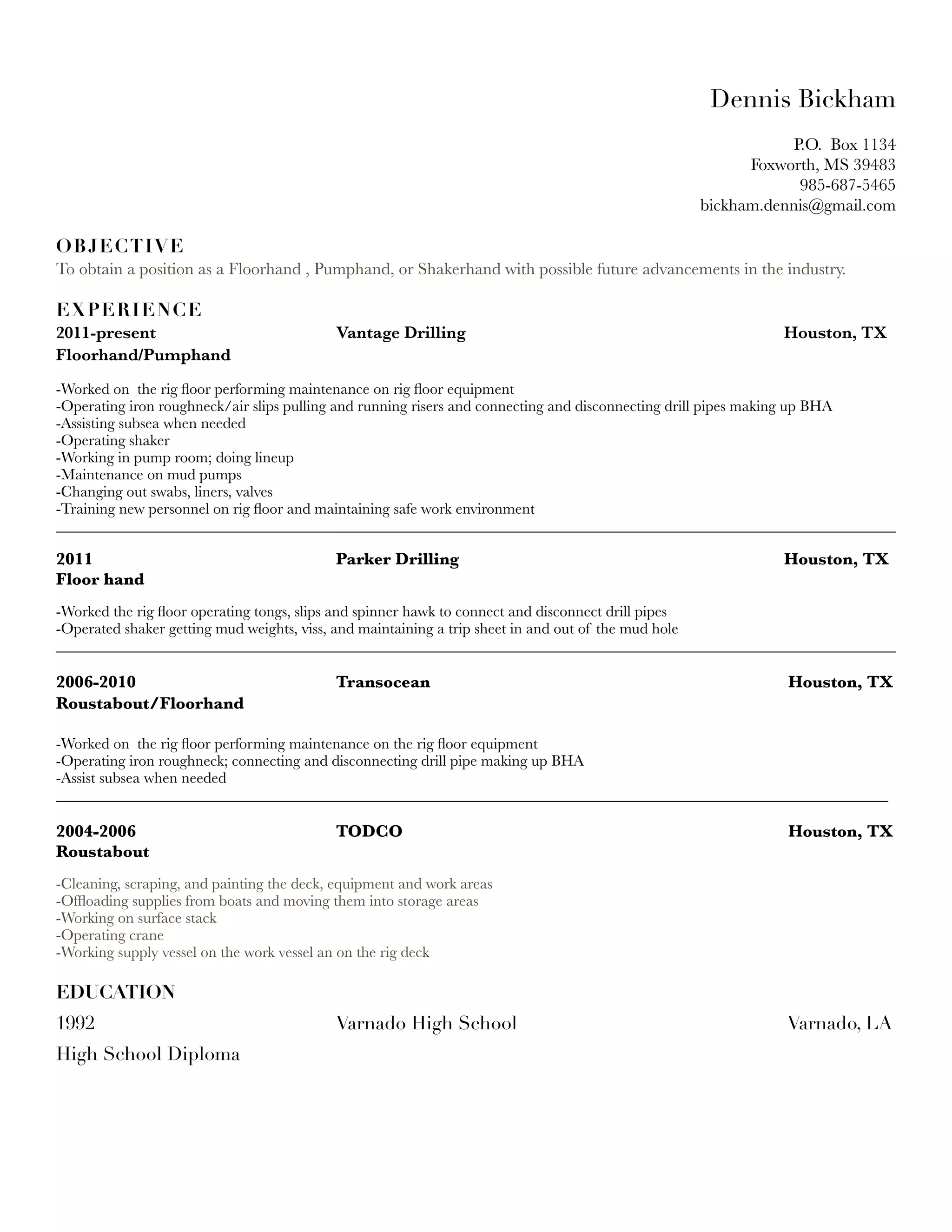 DENNISRESUME123 | PDF