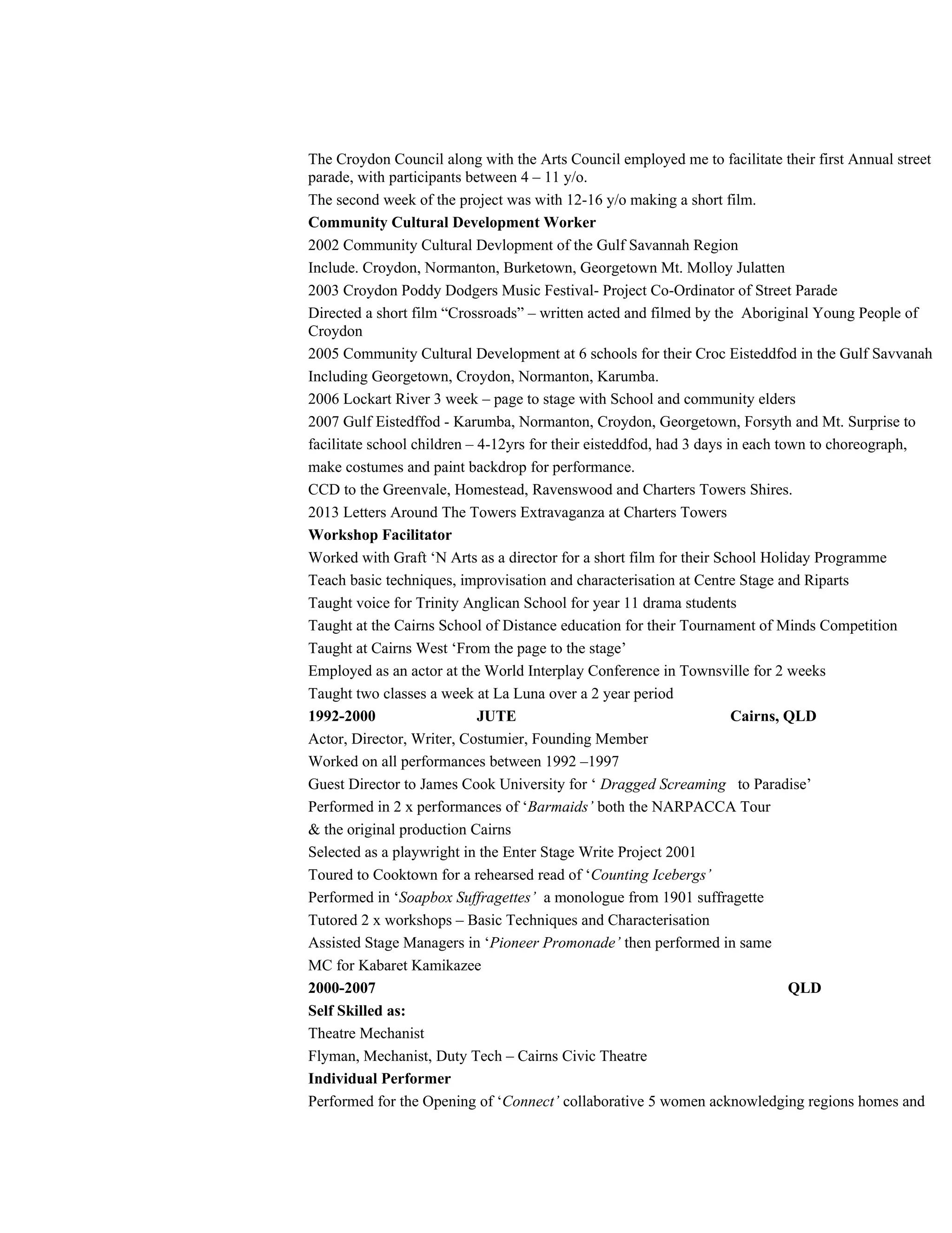 susan latest resume 2015 | DOC | Arts and Crafts | Hobbies & Interests