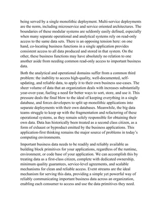 Building an Event-Driven Data Mesh (Early Release) Adam Bellemare | PDF