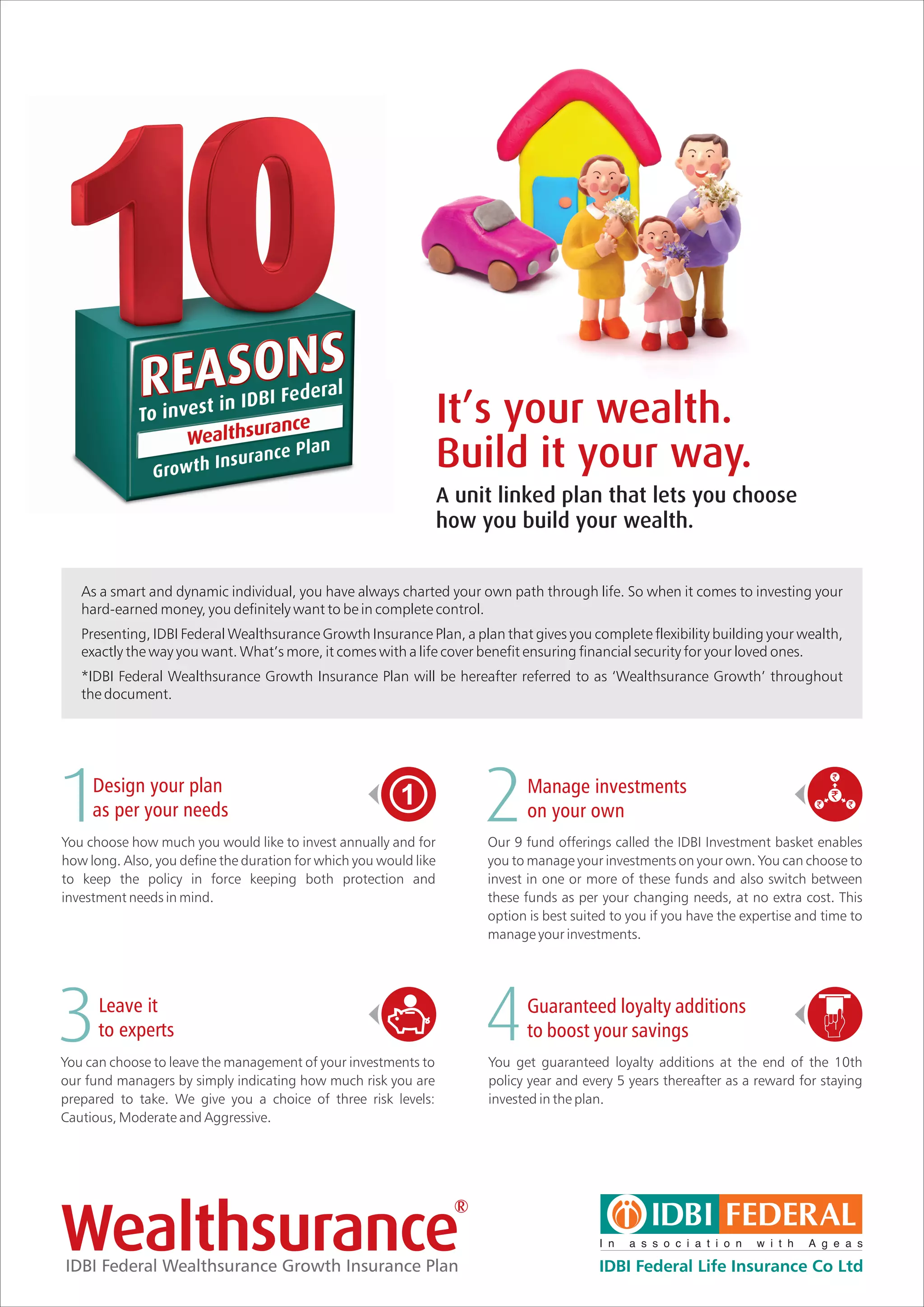 Wealthsurance Growth Insurance Plan_New - 10 Reasons Flyer - English | PDF