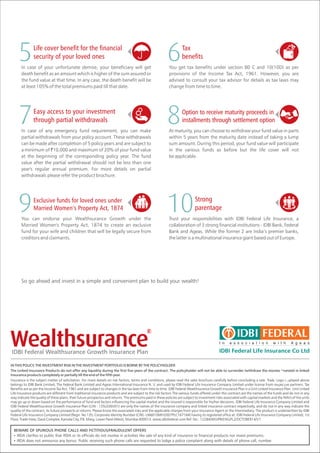 Wealthsurance Growth Insurance Plan_New - 10 Reasons Flyer - English | PDF