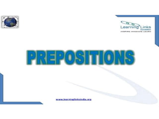 Preposition in English Grammar | PPT