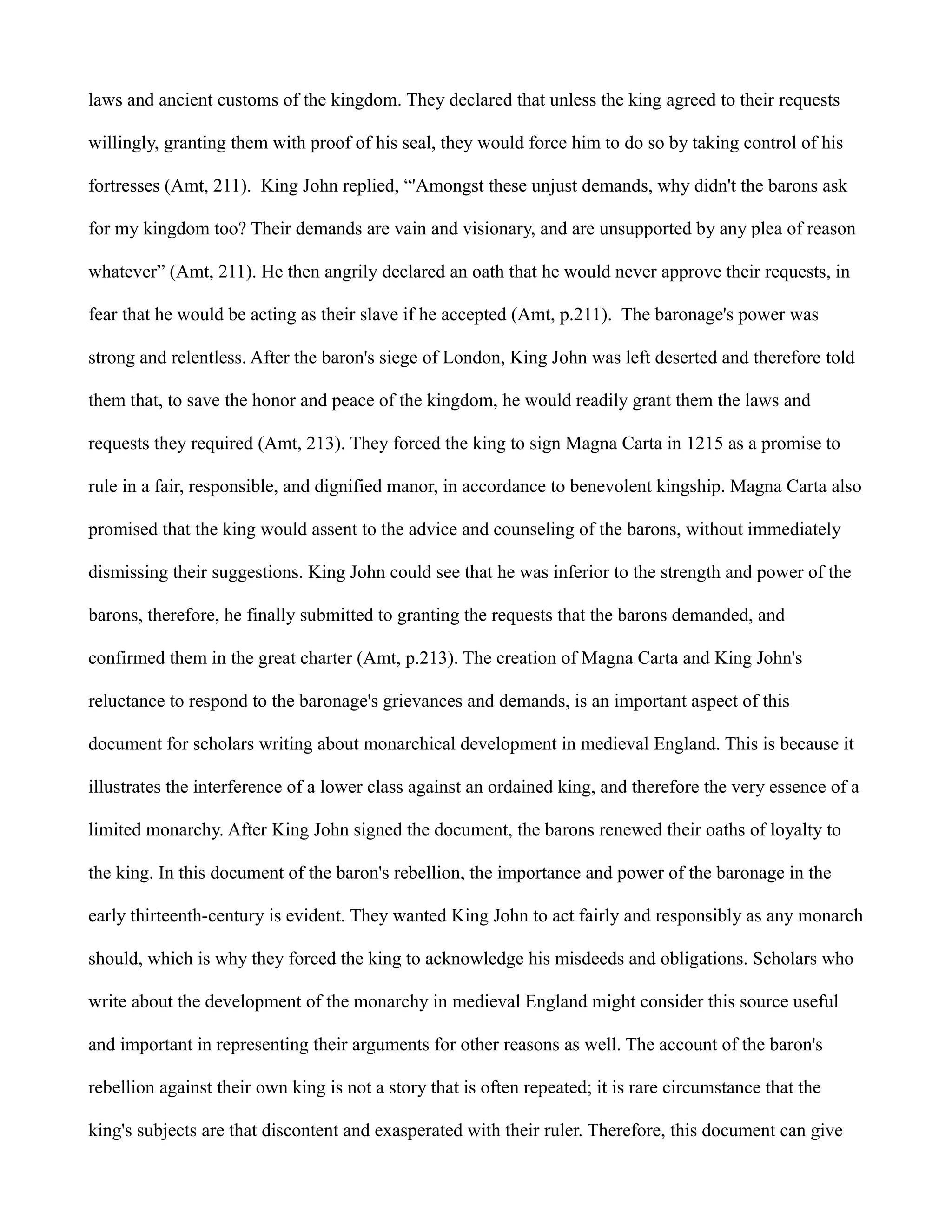 Medieval Final Exam | ODT