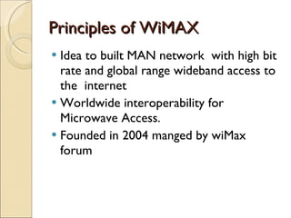 WiMAX | PPT