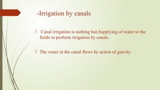 586374909-Canal-Irrigation.pdf by students. | PDF
