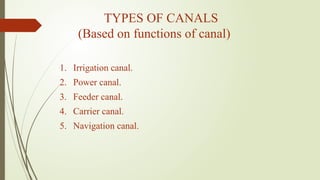 586374909-Canal-Irrigation.pdf by students. | PPT