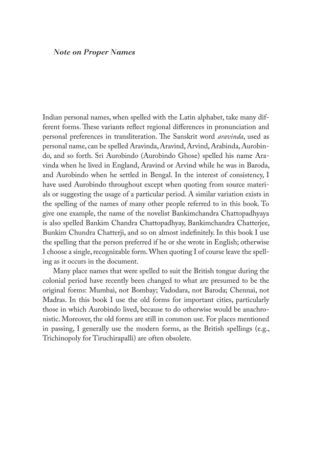 The Lives Of Sri Aurobindo Illustrated Peter Heehs | PDF