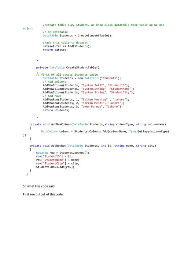 Ado Dot Net Pdf