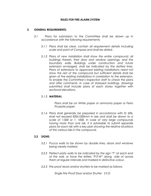 TAC FIRE ALARM RULES[1] | DOC