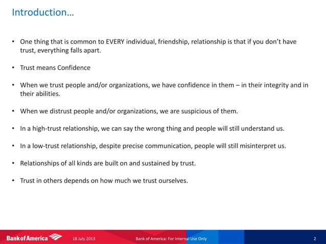 Speed of Trust | PDF | Business | Business and Finance
