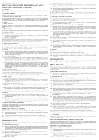 Sportron Application & Agreement Form | PDF