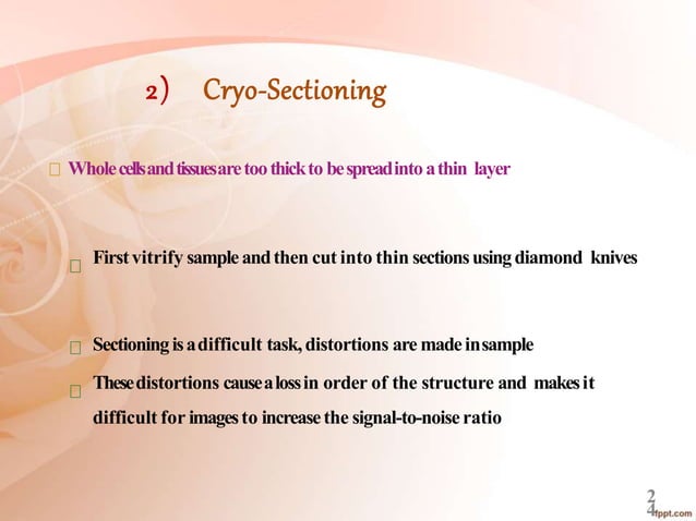 cryo electron microscopy | PPTX