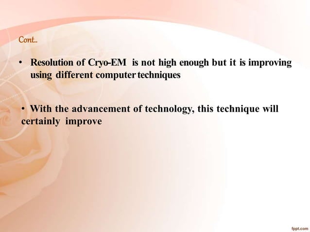 cryo electron microscopy | PPTX