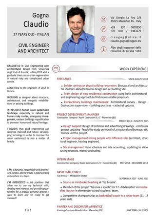 CV-Claudio Gogna-EN | PDF